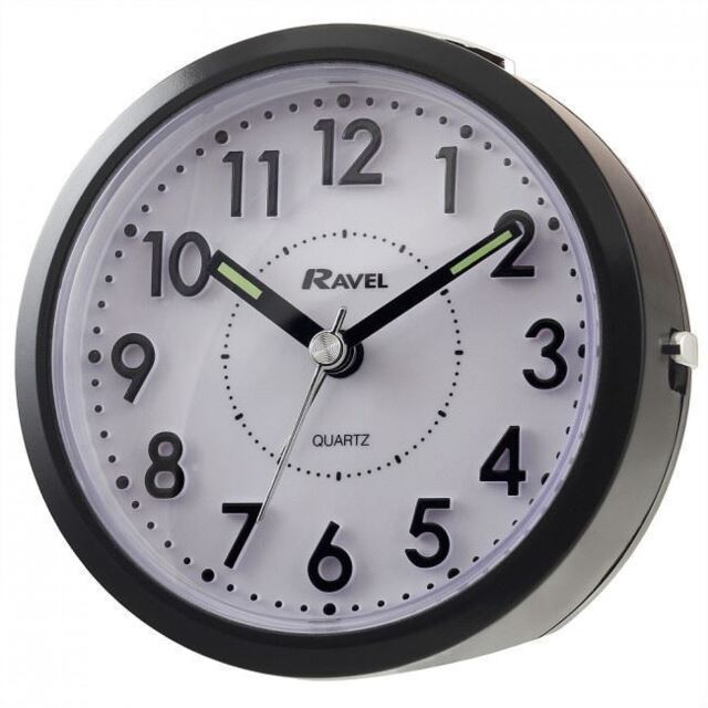 Rc029.3 Ravel Round Tilt A/clock Black by eBay | ufurnish.com