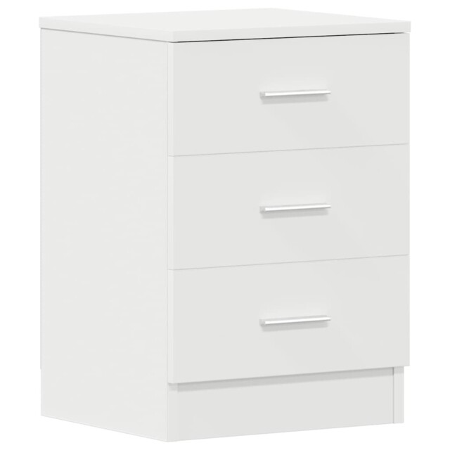 1/2x Bedside Cabinet Chipboard Bedroom Nightstand Stand Multi Colours ...
