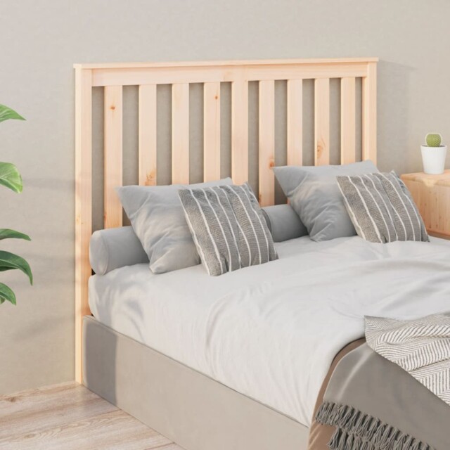 Bed Headboard Bedroom Bed Header Decorative Headboard Solid Wood Pine ...