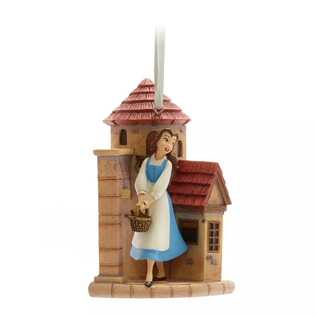 Disney Store Belle Sketchbook Hanging Christmas Ornament Decoration by ...