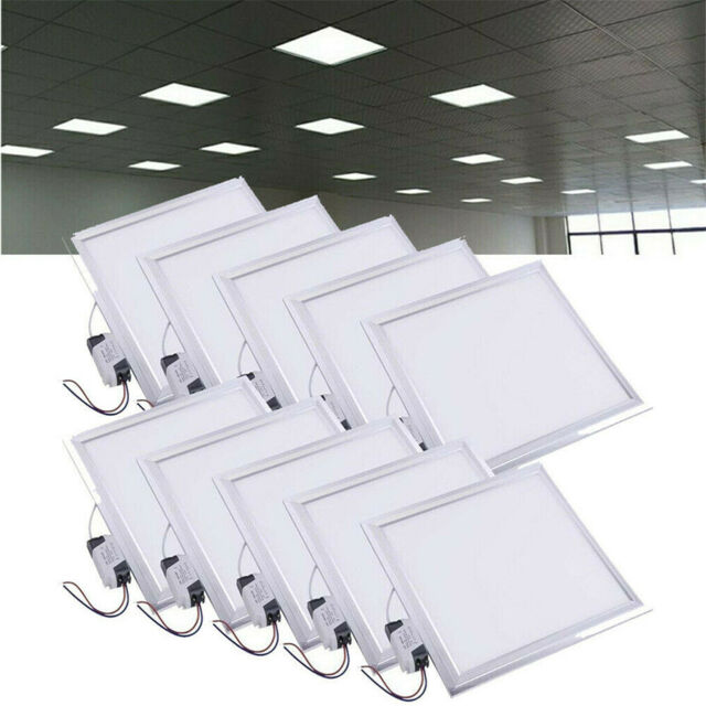 10x 48w Ceiling Suspended Recessed Led Panel Lights Home Office by eBay ...