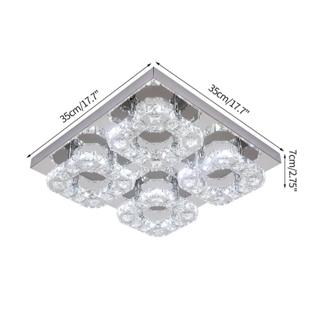Modern Ceiling Lamp Remote Control Smart Led Chandelier For Living by ...
