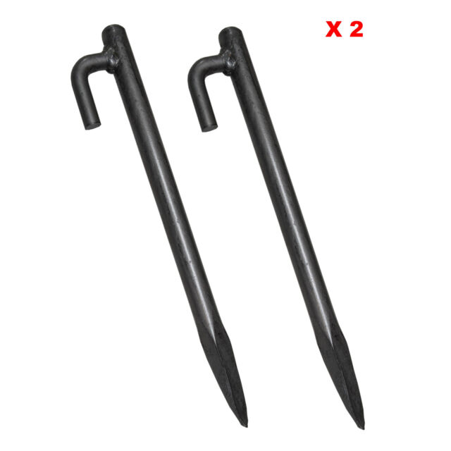 Very Heavy Duty Tent, Gazebo, Marquee Pegs, Stakes 400mm X 25mm Forged ...