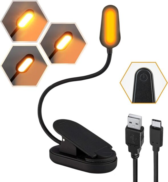 Book Light With Blue Light Blocking Bed Lights With Amber Led Lamp by ...