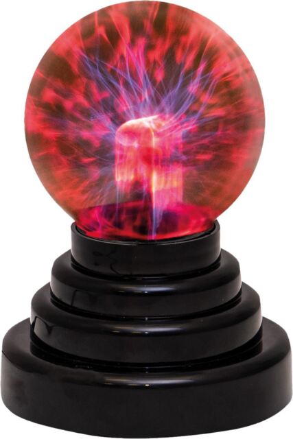 "3"" Plasma Ball Globe Light Glowing Retro Classic Tesla Lamp Touch" by ...
