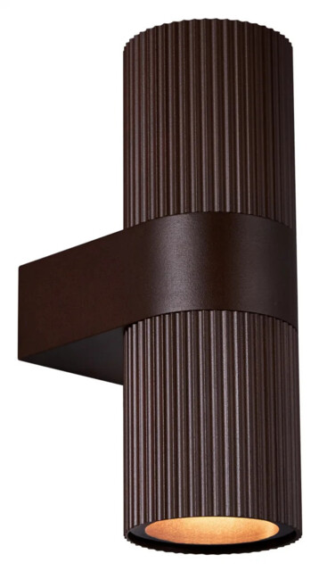 Wall Light Brown Kyklop Double Spot Ip54 Rust Nordlux 2318051009 by ...