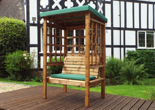 Arbour Charles Taylor Bramham Two Seater Arbour Green With Green by ...