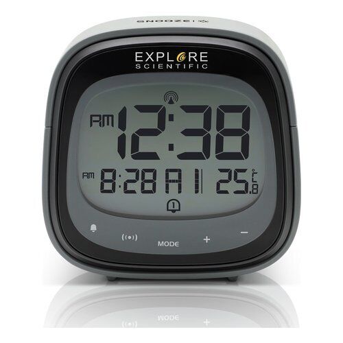 Explore Scientific Black Digital Alarm Clock by eBay | ufurnish.com