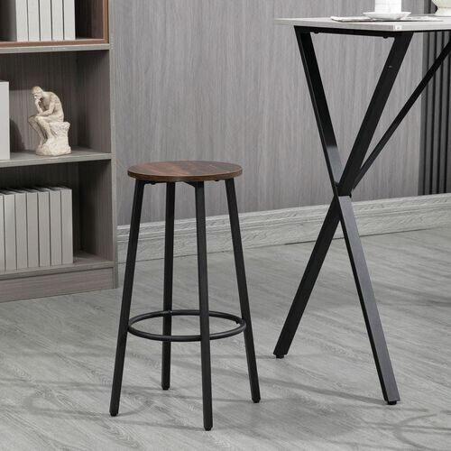 Bar Stools Set Of 2 Counter Height Bar Stools For Dining Room Kitchen ...