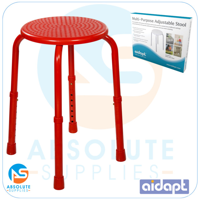 Aidapt Vb511ar Multi-purpose Adjustable Stool,child Or Adult, by eBay ...