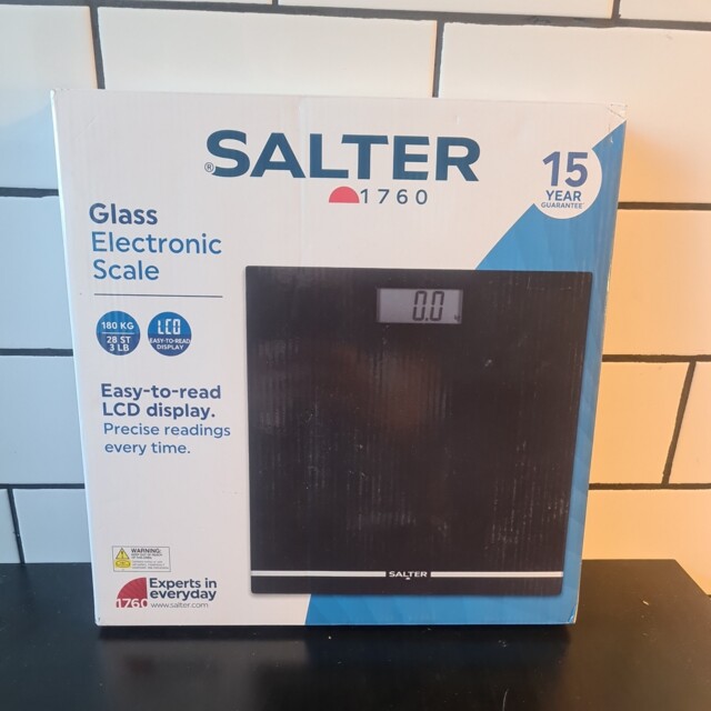 Salter Electronic Scale Lcd Display Step On Technology 9205 by eBay ...