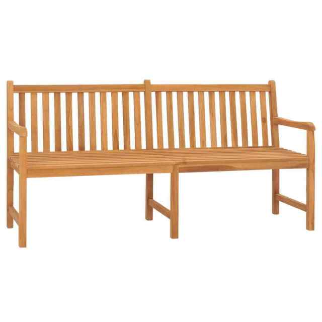 Garden Bench 180 Cm Solid Teak Wood Vidaxl by eBay | ufurnish.com