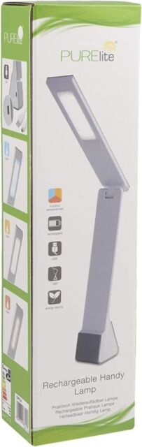 Purelite Lamp: Handy Rechargeable: Led (damaged Packaging) by eBay ...