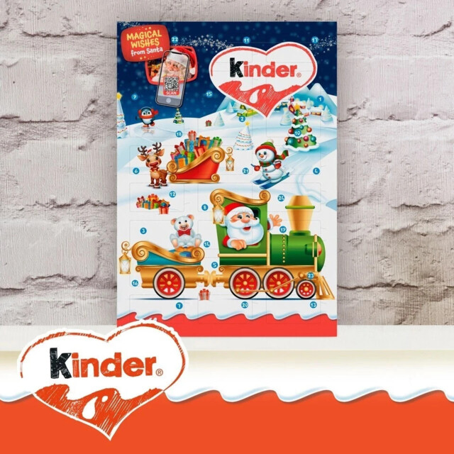 Kinder Chocolate Advent Calendar 144g - Countdown Advent Calender by ...