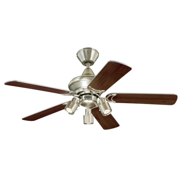 Small Room Ceiling Fan Light With Pull Switch Westinghouse Kingston by ...