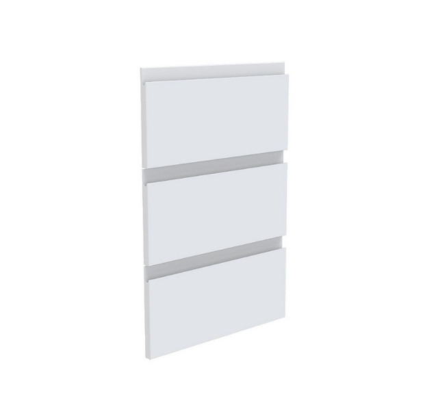 House Beautiful Escape Narrow Chest Of Drawers Fronts - Gloss White by ...