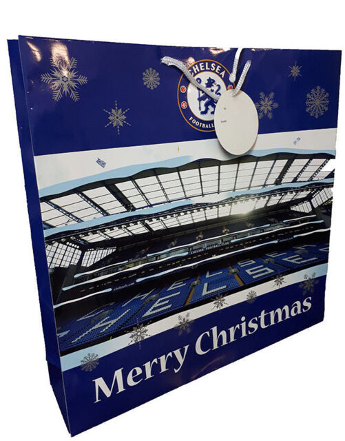 Chelsea F.c Official Product Gift Bag Christmas Stadium Picture by eBay ...