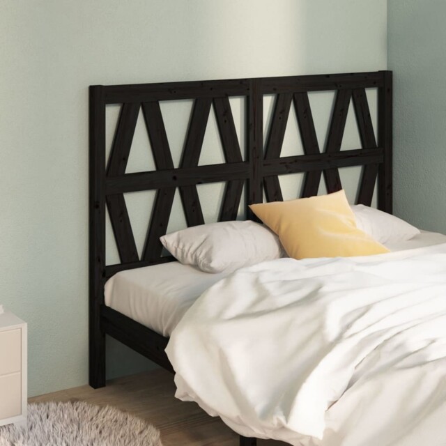 Bed Headboard Home Bedroom Decorative Bed Header Panel Solid Wood Pine ...
