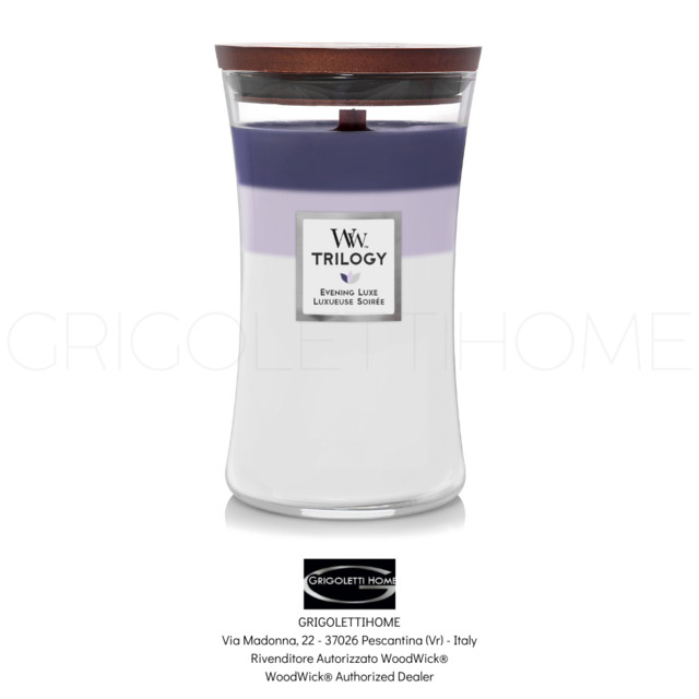 Woodwick - Large Hourglass Candle - Trilogy Evening Luxe by eBay ...