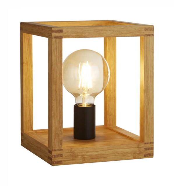 Table Light Wood Square Searchlight 54742-1na by eBay | ufurnish.com