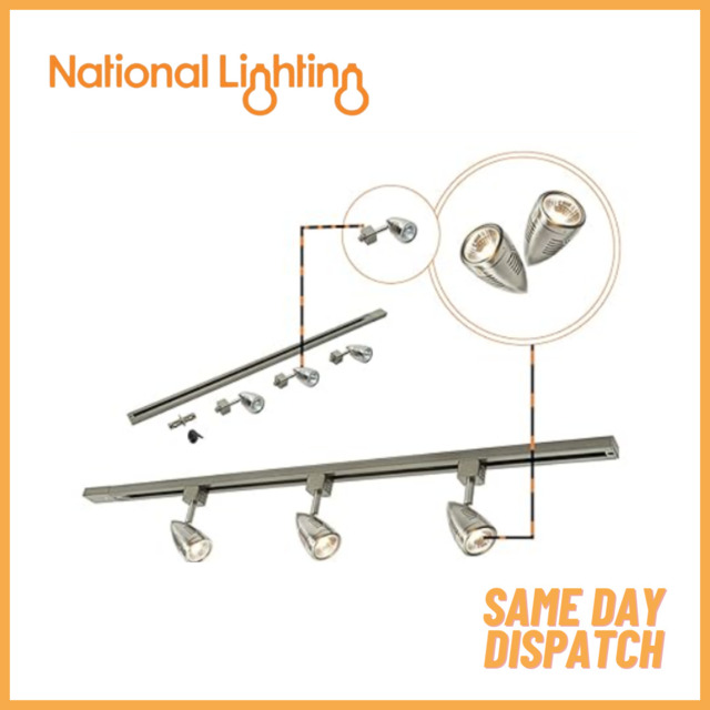 3 Way Led Ceiling Spotlight Adjustable Kitchen Bar Track Light-multi by ...