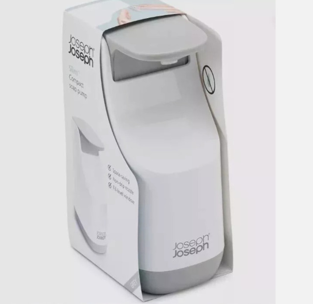 Joseph Joseph Slim Compact Soap Pump Dispenser Non-drip Nozzle by eBay ...