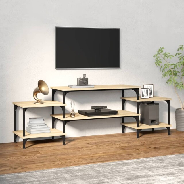 Tv Cabinet Engineered Wood Tv Console Media Unit Tv Unit Hifi Cabinet ...