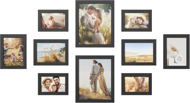 Songmics Set Of 10 Picture Frames, Two 20 X 25 Cm (8 X 10 Inches), by ...