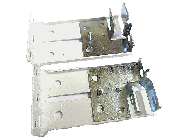 Integra Curtain Track End Brackets Regular 7.5cm Metal Track Extension ...