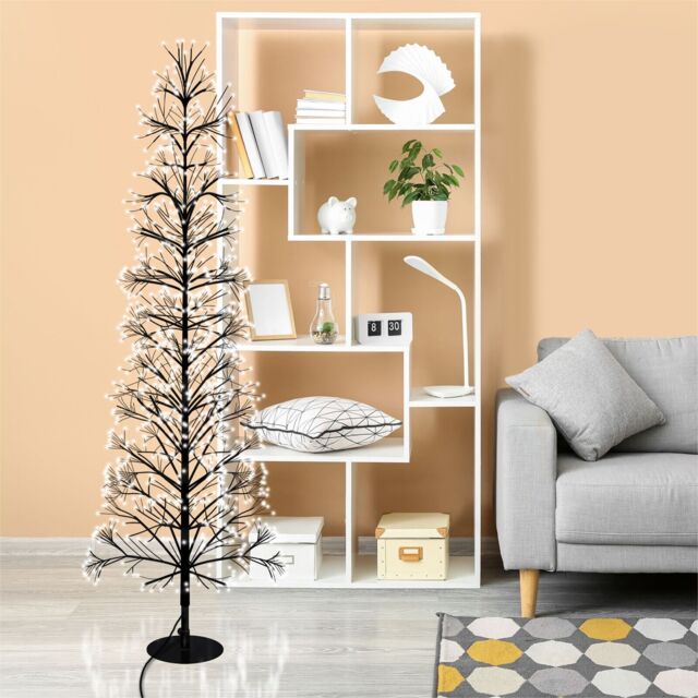 Xmas Haus Pre Lit Firework Tree With Warm Light Leds For Christmas And ...