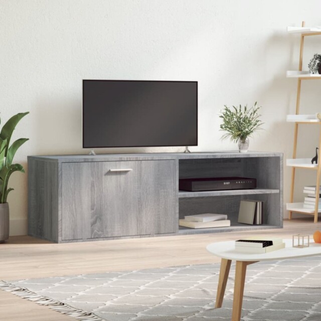 Tv Cabinet Tv Unit Storage Cabinet Entertainment Centre Engineered by ...