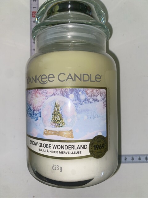 Yankee Candle Snow Globe Wonderland 623 Large Christmas Gift Free Post ...