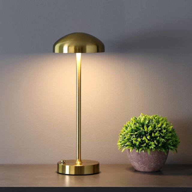 Cordless Table Lamp Touch Sensor Dimmable 3 Lighting Color Battery by ...