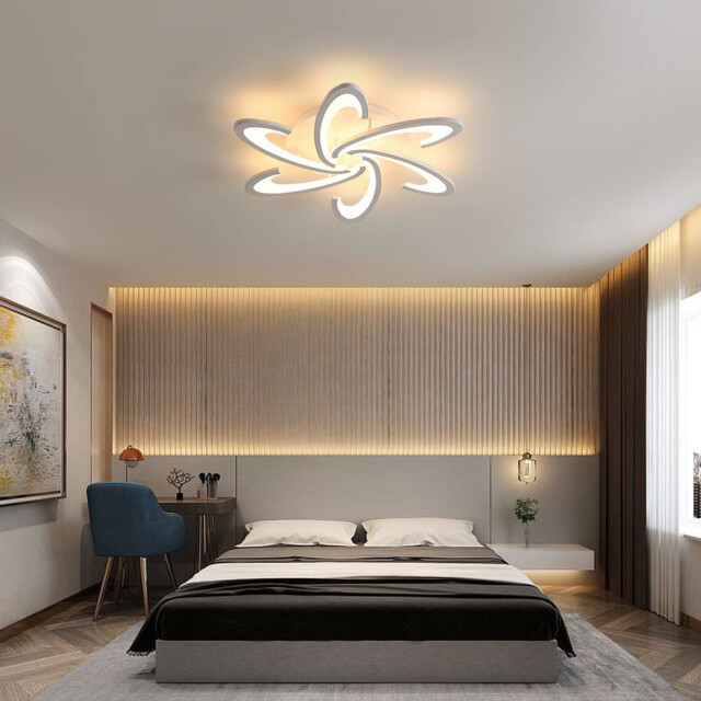 Dorlink Led Ceiling Light Dimmable, Modern Ceiling Lights Living Room ...