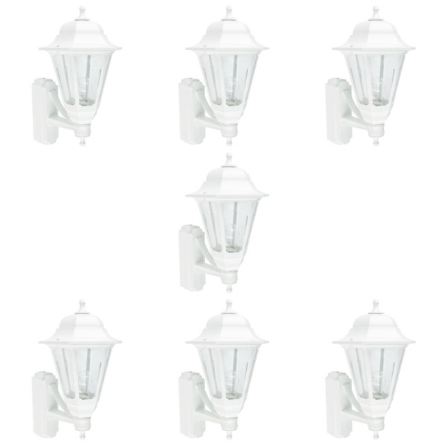 7 X Asd Cl/wk100 Coach Lantern Light Fittings - White by eBay ...