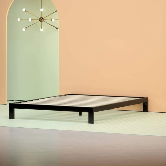 Zinus Arnav Modern Studio 26cm Platform 2000 Metal Bed Frame Double by ...
