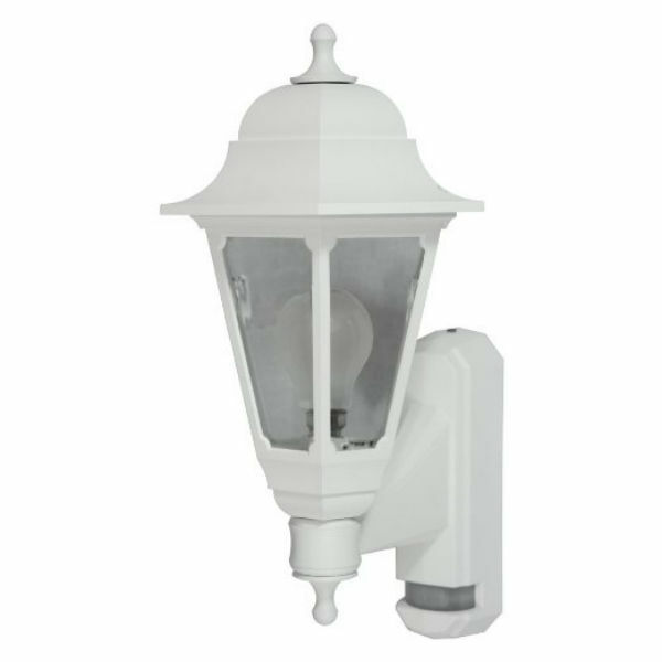 Asd Cl/wk100p Coach Lantern With Security Pir Sensor - White by eBay ...