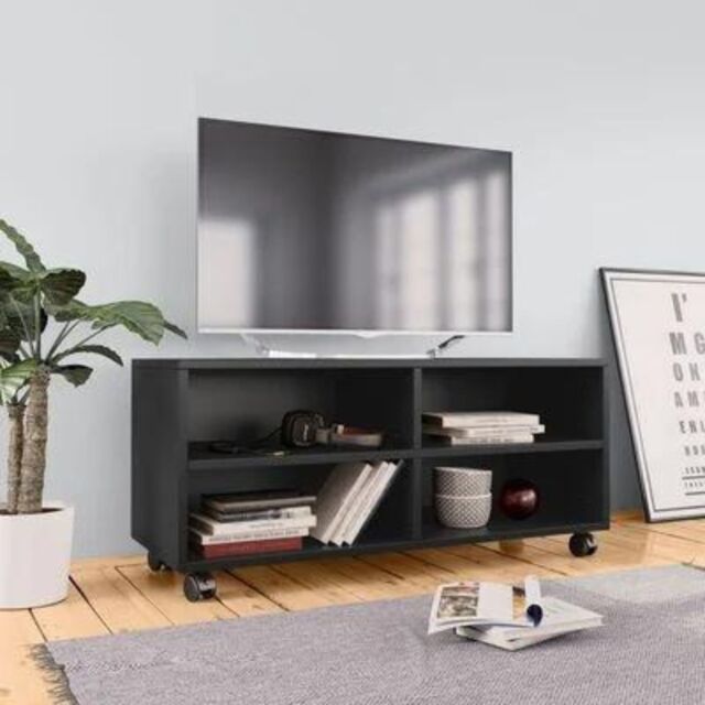 Tv Cabinet Stand Media Entertainment Television Led Lcd 2 Lockable by ...