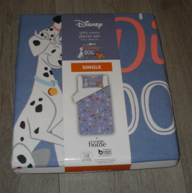 Disney Dogs Reversible Single Duvet Set By George At Asda - by eBay ...