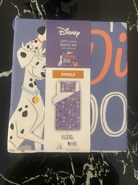 Disney Dogs Reversible Single Duvet Set By George At Asda - by eBay ...