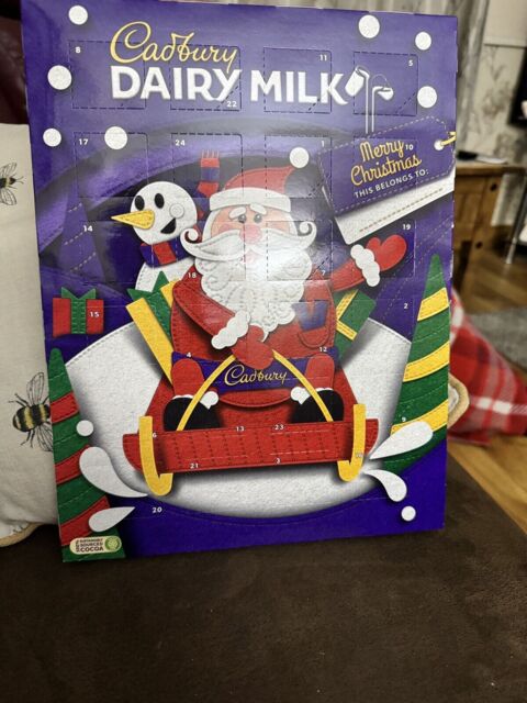Cadbury Dairy Milk Chocolate Advent Calendar - 90g by eBay | ufurnish.com