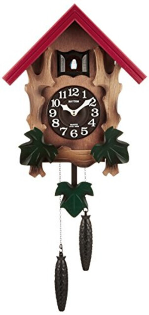 Rhythm Cuckoo Wall Clock Cockoo Melville R W/tracking From Japan by ...