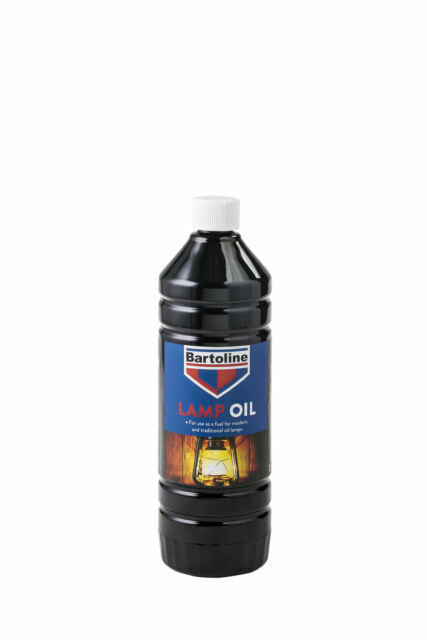 Bartoline Clear Lamp Oil 1 Litre Fuel Traditional & Modern Lamps by ...