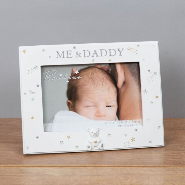 Bambino Resin Daddy & Me Photo Frame (6 X4) by eBay | ufurnish.com