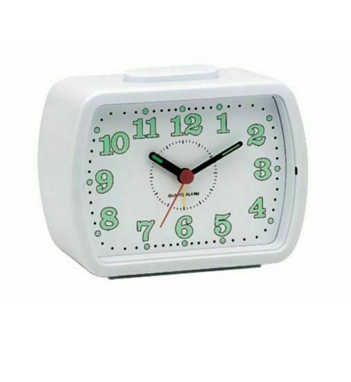 Premium Ba309w Champion Alarm Clock - Luminous Dial & Arms - Loud Bell ...