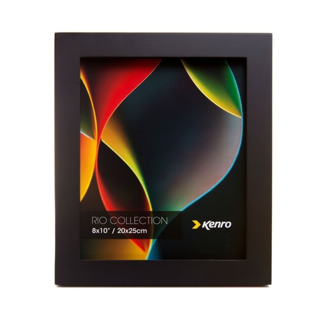 Kenro Rio Series Black Solid Wood Picture Poster Photo Frame Sizes by ...