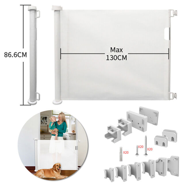 Pet Dog Gate Safety Guard Folding Baby Toddler Stair Gate Isolation by ...
