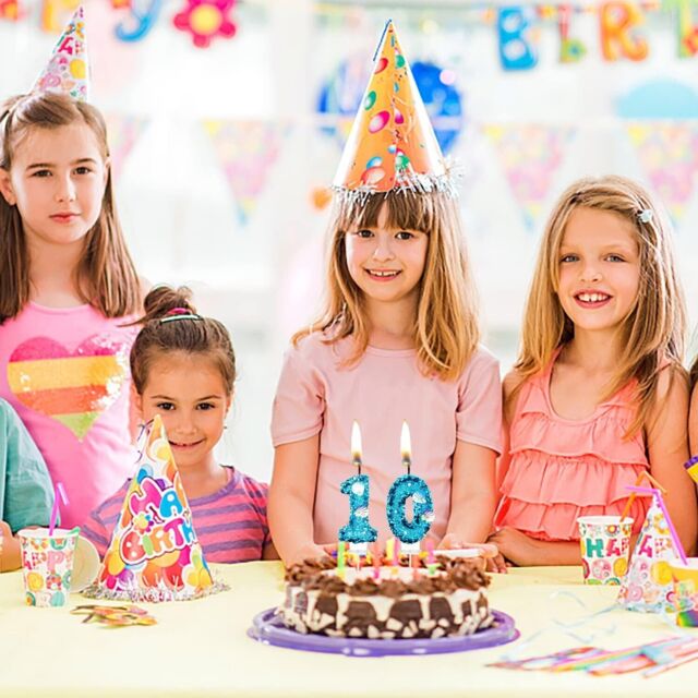 Mermaid Theme Happy Birthday Candle Partyware Children's Party Cake by ...