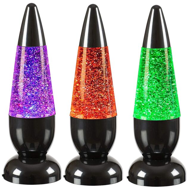Glitter Light Lamp Sensory Mood Lighting Home Aaa Batteries & Usb by ...