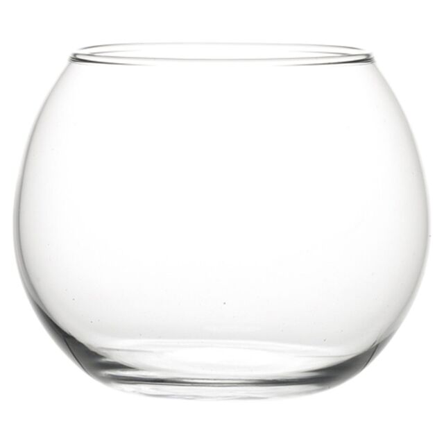 Clear Round Glass Flower Vase Fish Bowl Classic Centerpiece Wedding by ...